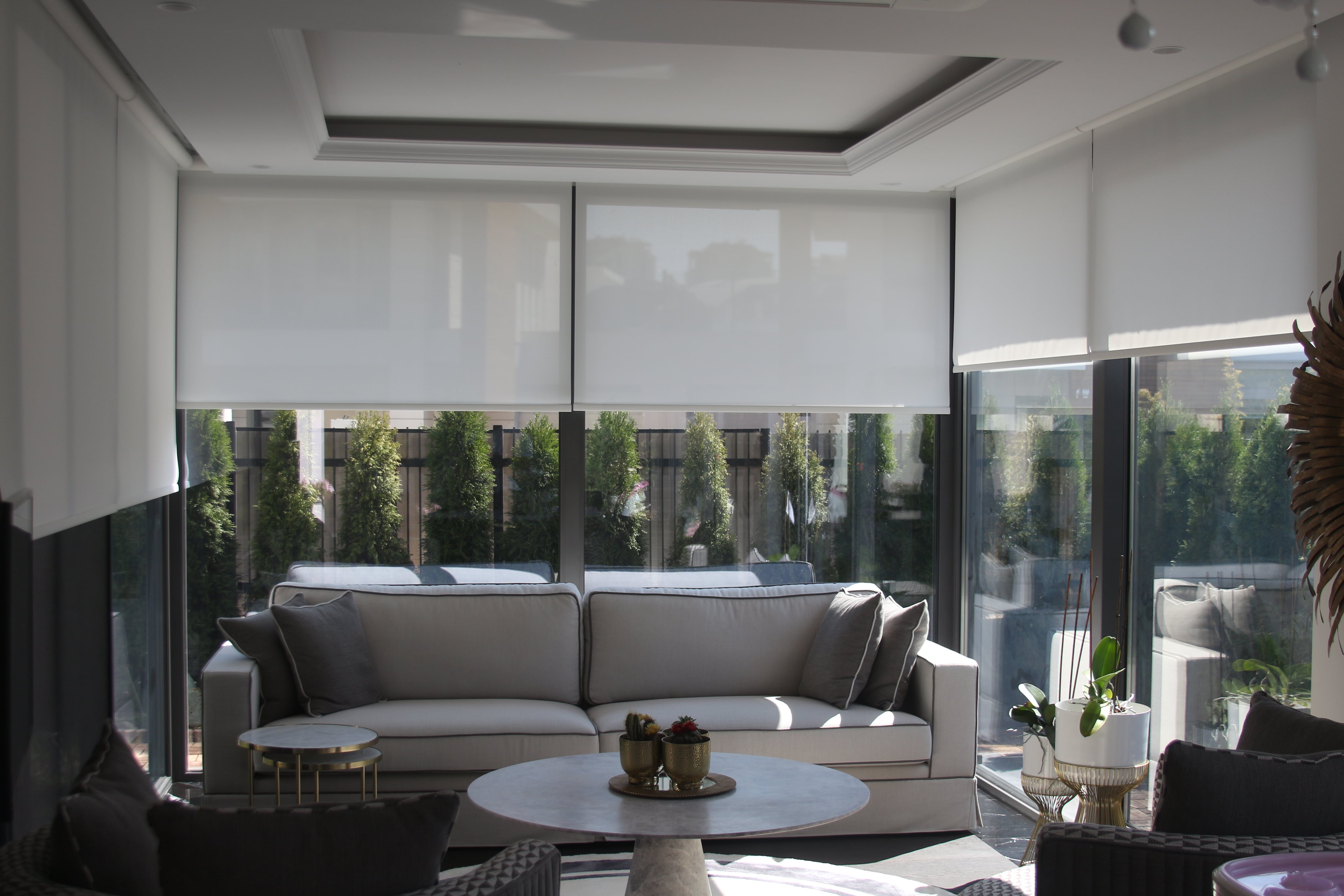 Ahşap Bambu Perde | Dantela Perde